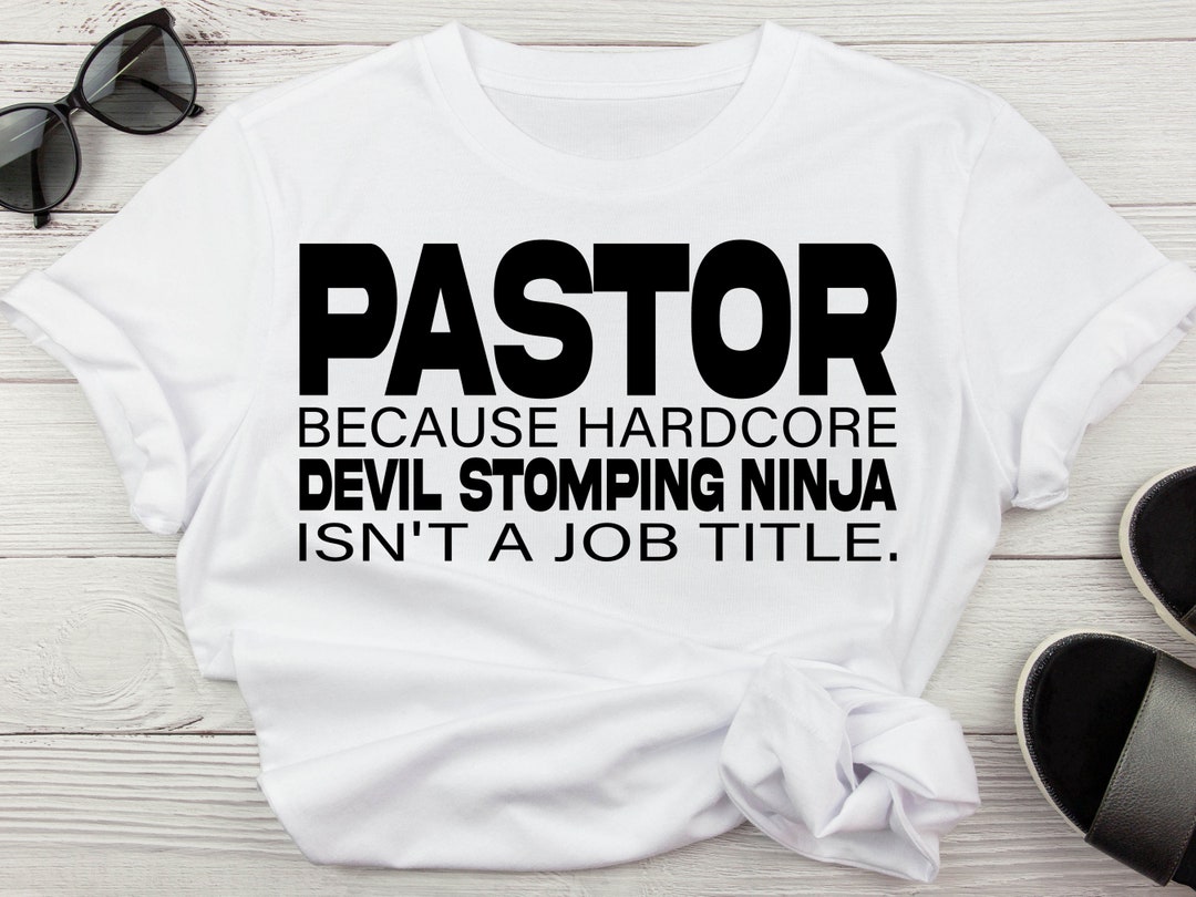 Pastor Appreciation Gift Svg, Png, Pastor Christian Job Title Funny ...