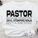 Pastor Appreciation Gift Svg, Png, Pastor Christian Job Title Funny ...