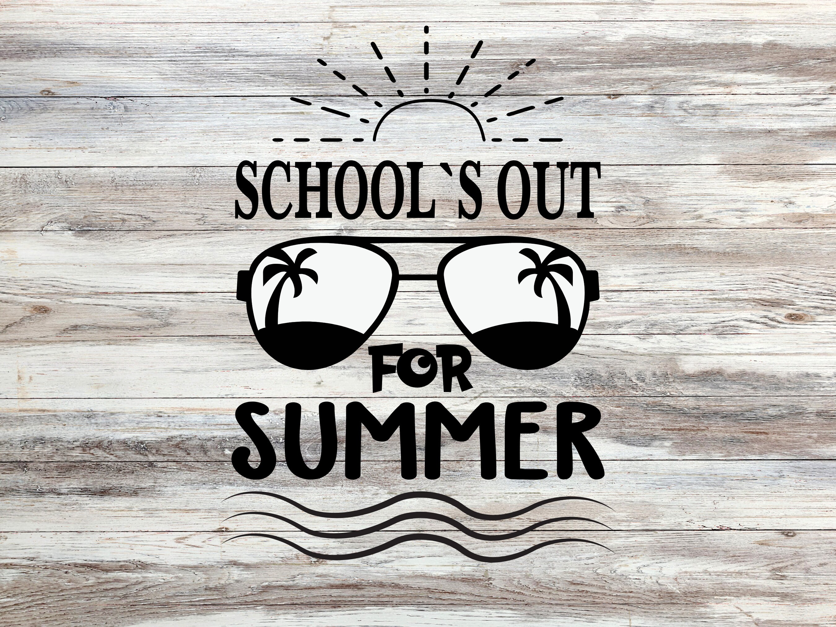 School's Out for Summer Svg Summer Break Svg Funny Teacher - Etsy