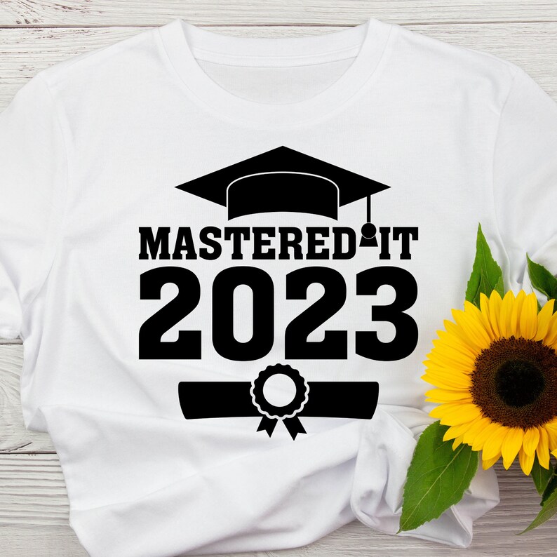Mastered It SVG Masters Degree Masters Graduation Gift for Her - Etsy