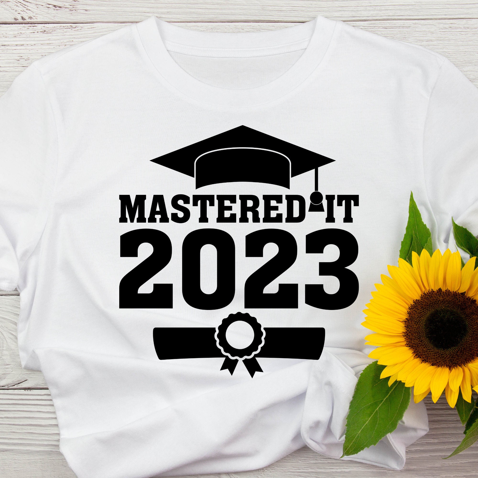 Mastered It SVG Masters Degree Masters Graduation Gift for Her - Etsy