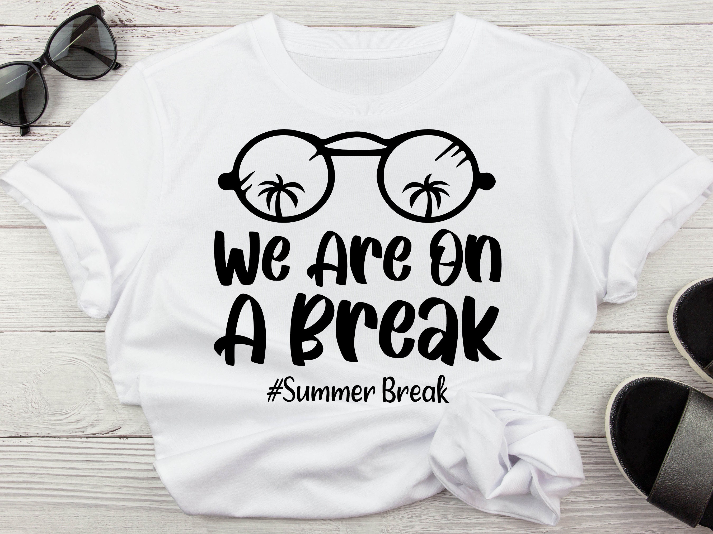 We Are on A Break Summer Break Svg Last Day of School Svg - Etsy