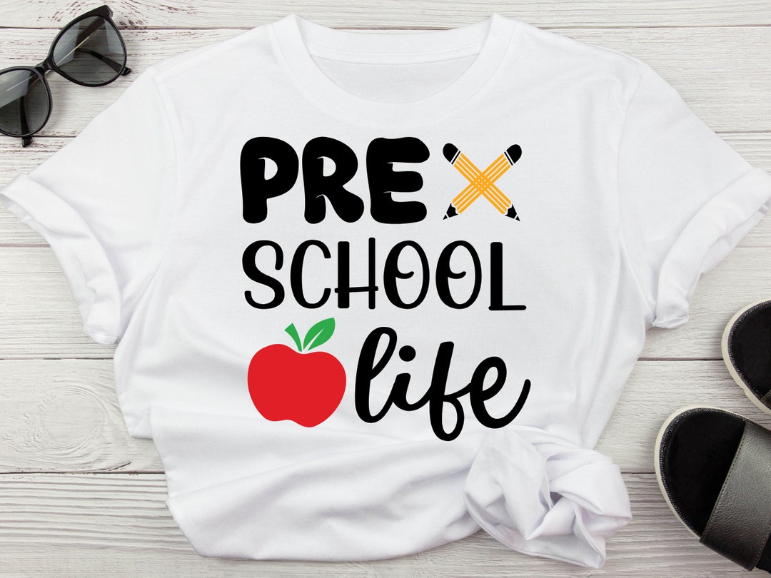 Preescolar Sublimación de vida Svg, Preescolar Descarga digital Svg ...