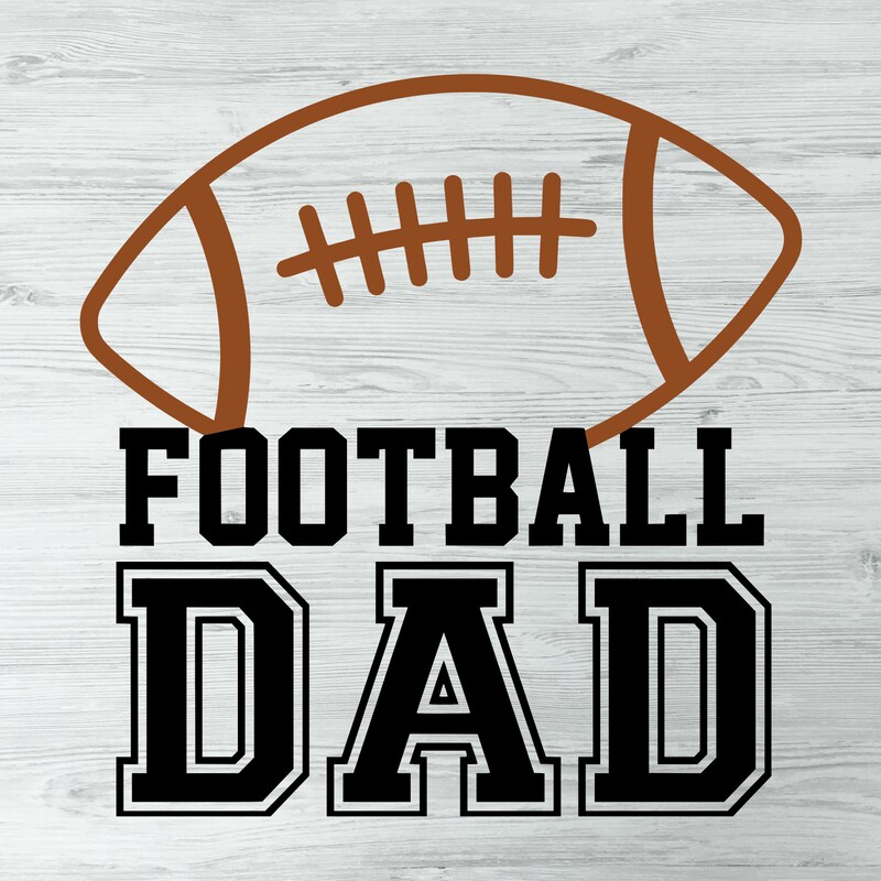 Football Dad Svg - Etsy