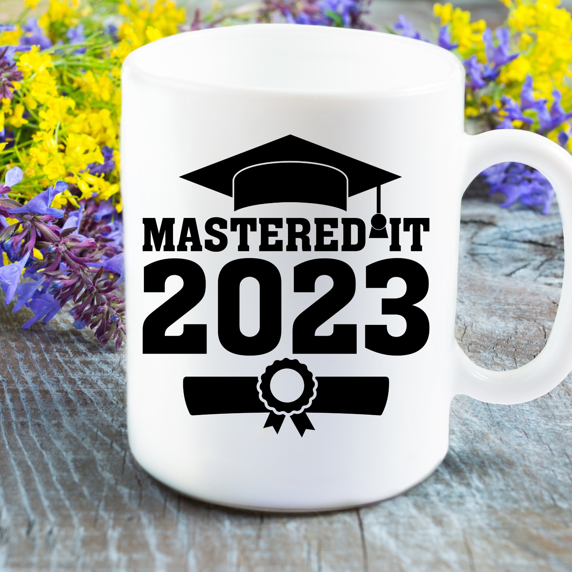 Mastered It SVG Masters Degree Masters Graduation Gift for Her - Etsy