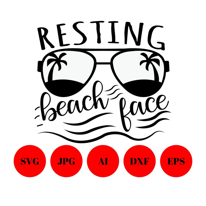 Resting Beach Face - Etsy