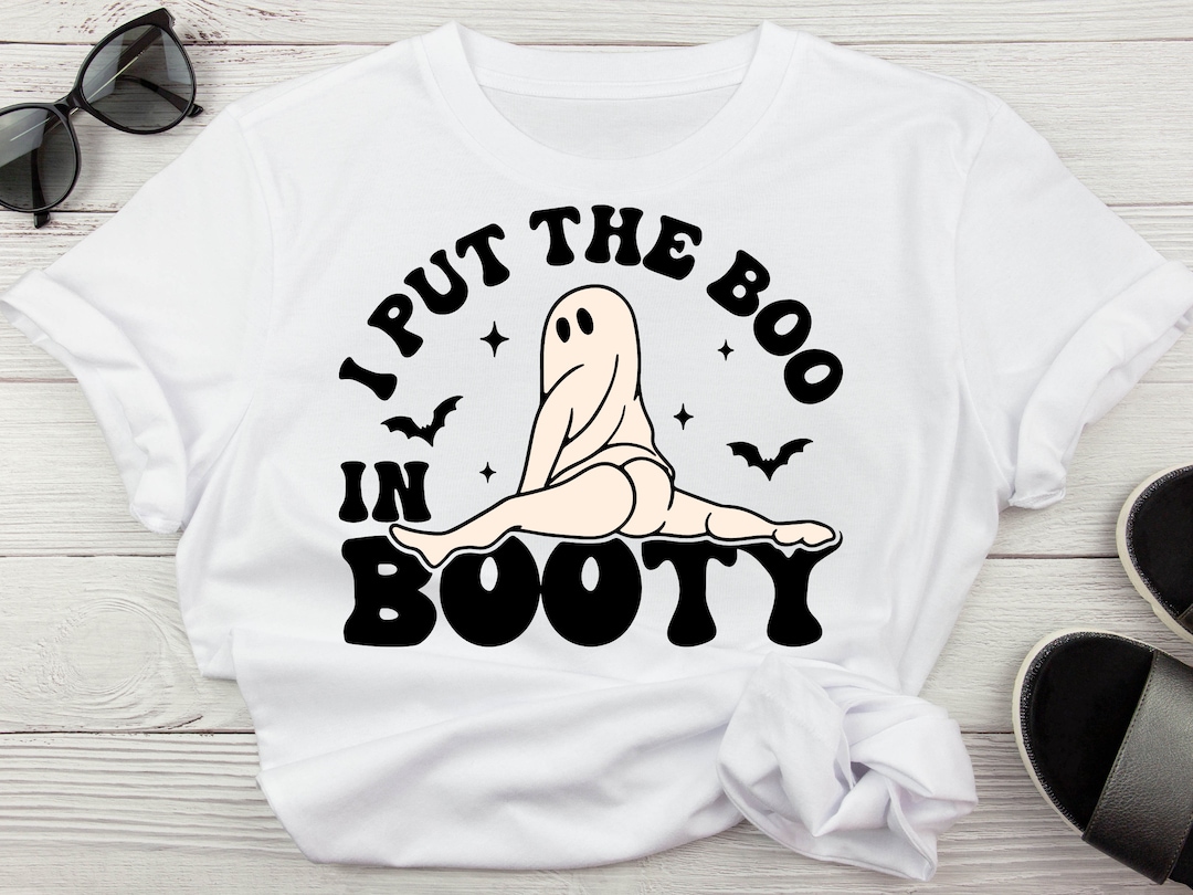 I Put the Boo in Booty Halloween Svg Sexy Ghost Doing Splits PNG - Fun and Quirky Halloween ...