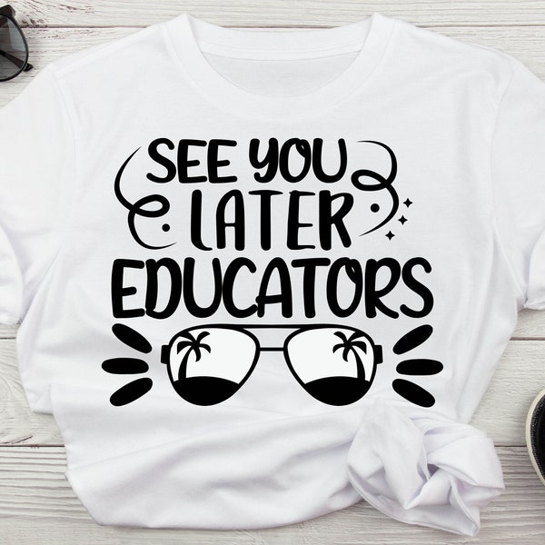 See You Later Educator Svg - Etsy
