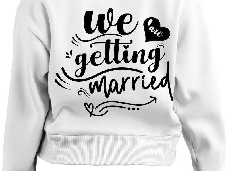 We Are Getting Married Wedding Announcement Svg, Engagement ...