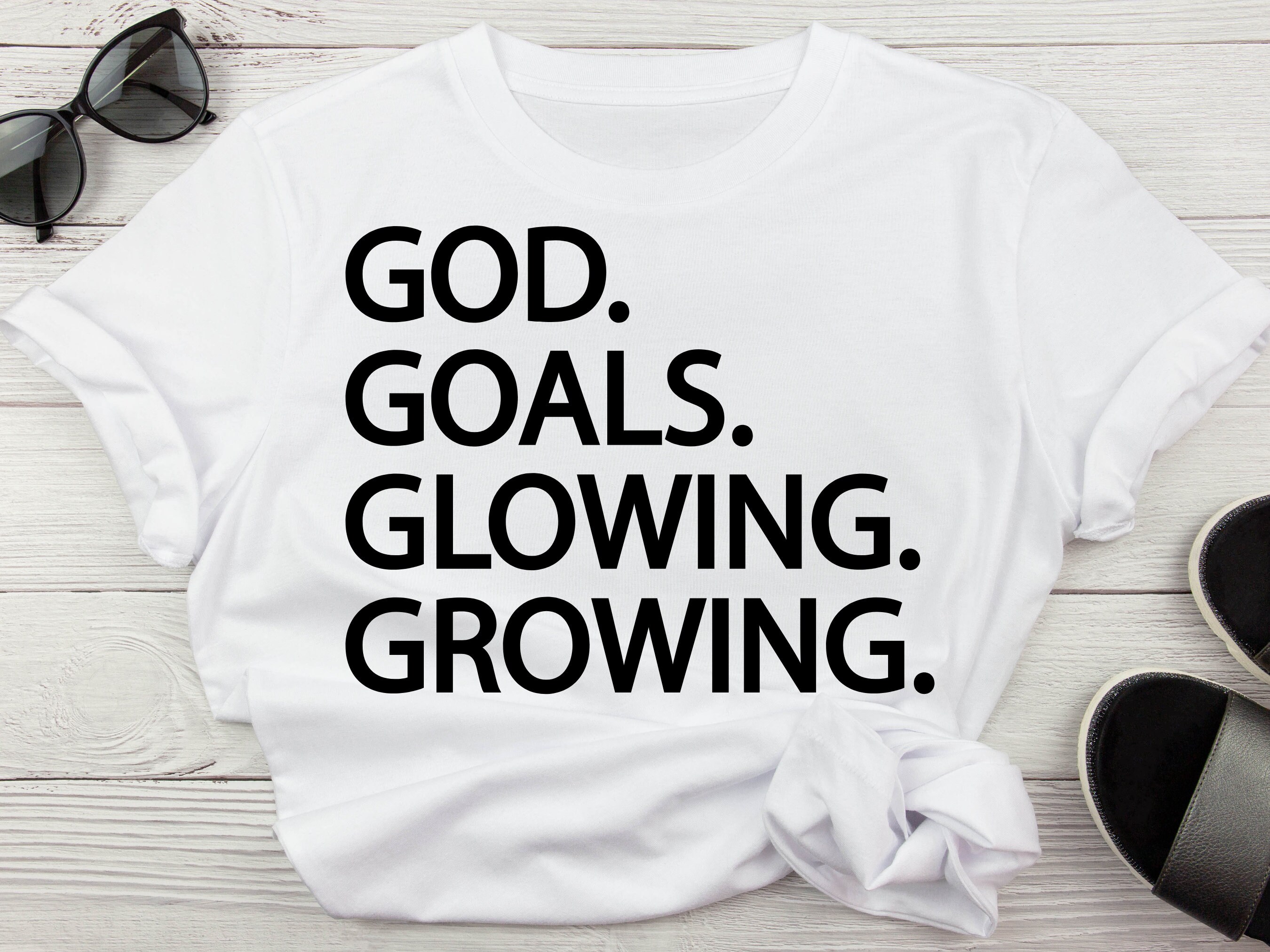 God Goals Glowing Growing Self Care Svg Self Love Healing - Etsy