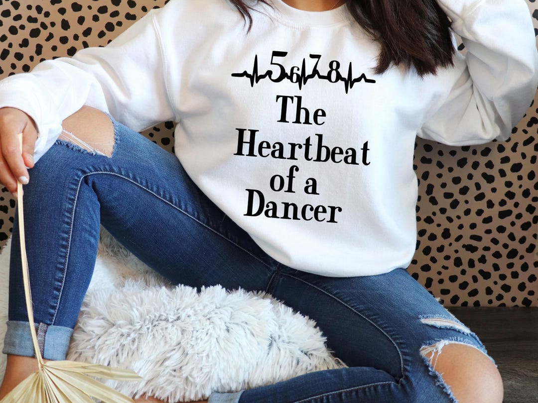 The Heartbeat of A Dancer Svg, Dance Svg, Dance Lover Svg, Dance Team ...