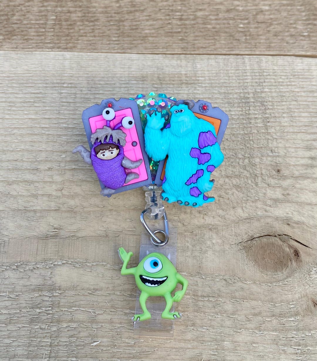 Monsters Badge Reel - Etsy
