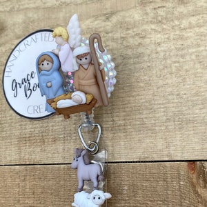 Baby Jesus Badge Reel Nativity Badge Reel Christmas Badge - Etsy