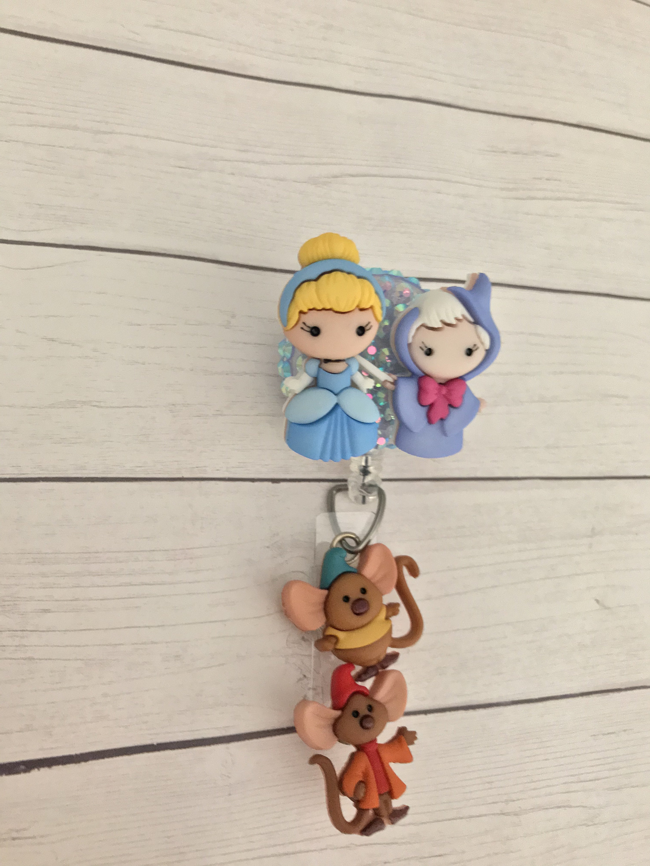 Cinderella Badge Reel Disney Badge Reel Cute Badge Reel | Etsy