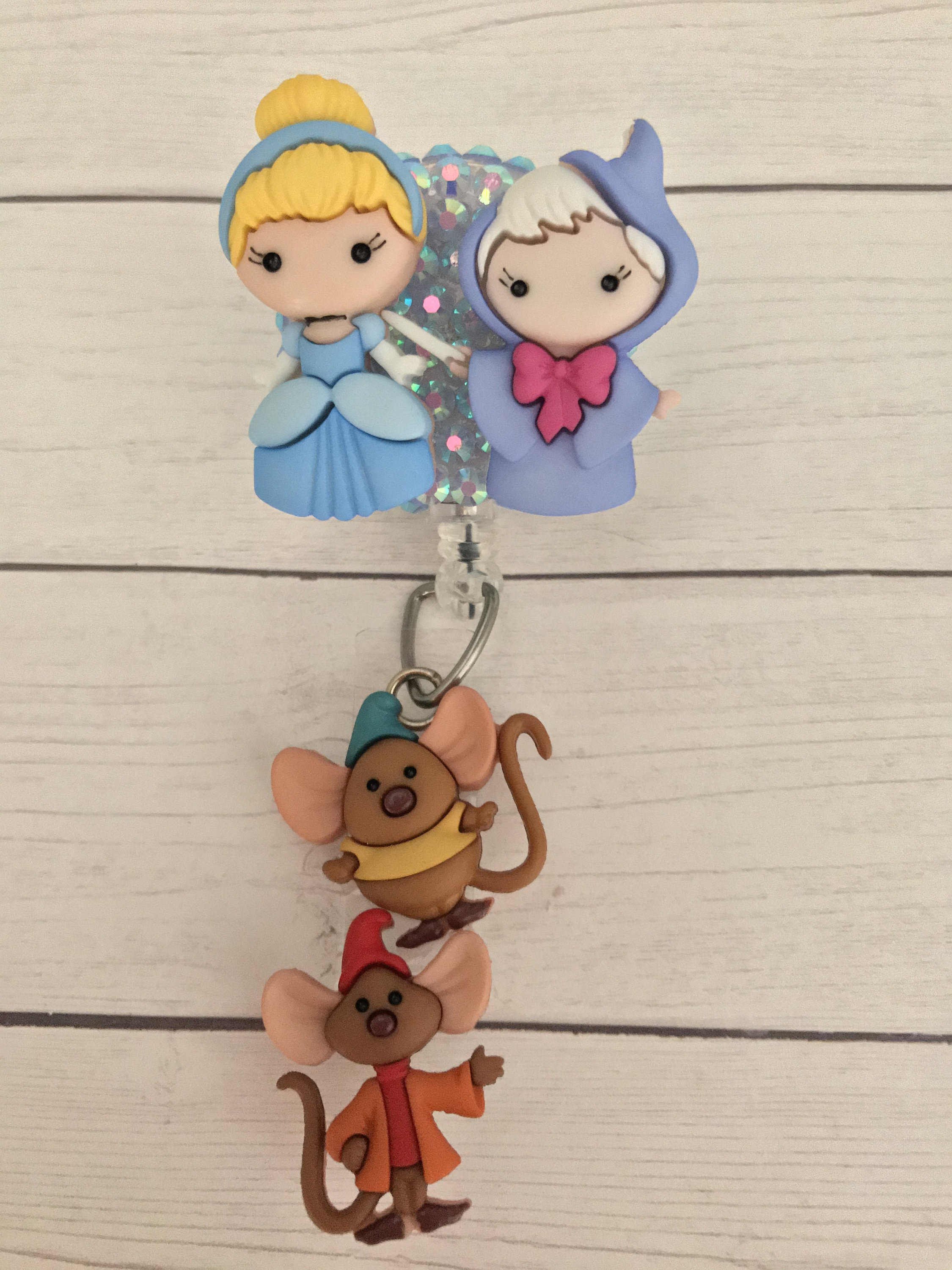 Cinderella Badge Reel Disney Badge Reel Cute Badge Reel | Etsy