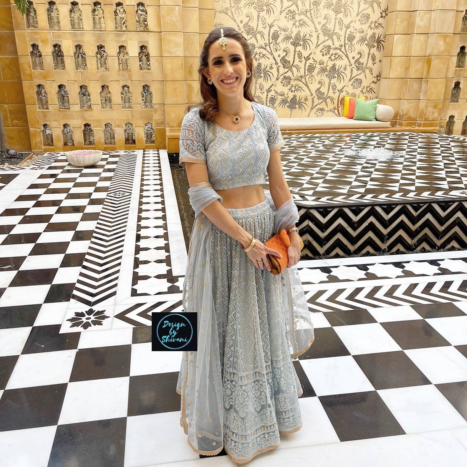 Light Blue Ceremony Engagement Reception Reception Exclusive - Etsy