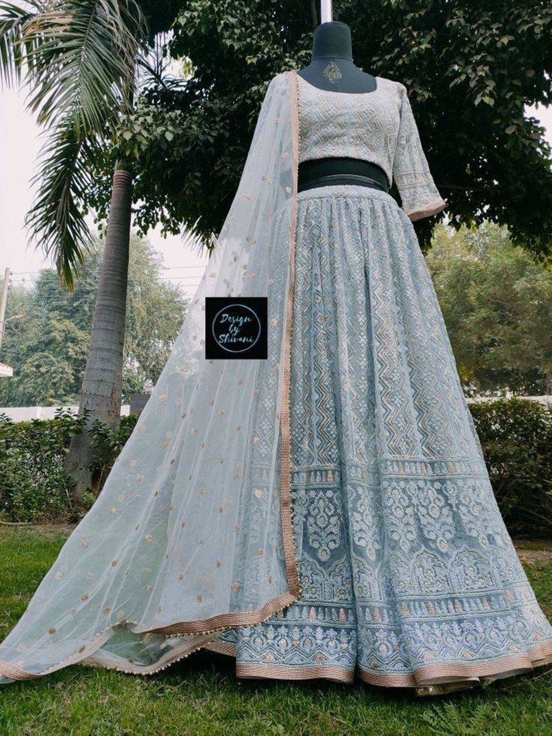 Light Blue Ceremony Engagement Reception Reception Exclusive | Etsy