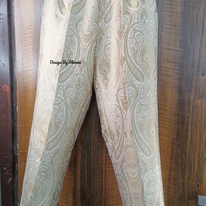 Brocade Pants Silk Pants Silk Trousers Brocade Trouser - Etsy