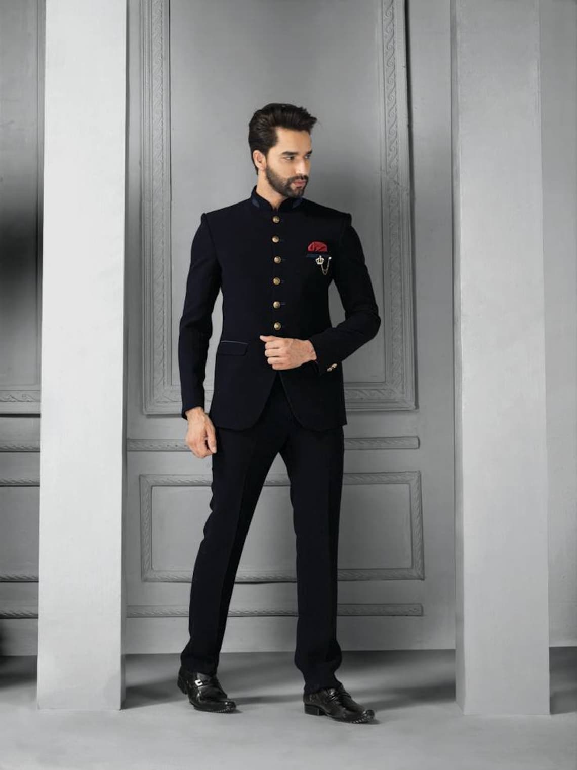 Jodhpuri Suit Wedding Outfits for Men Dinner Jacket Tuxedos - Etsy