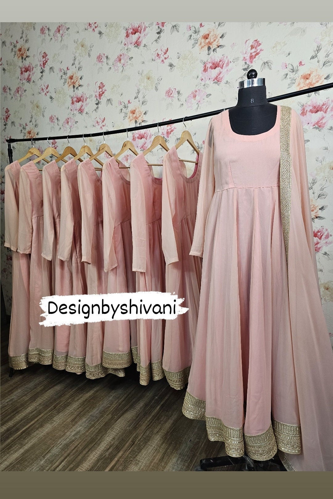 Pink Bridesmaid Lehenga/bulk Outfits for Bridsmaid/salwar Suit/salwar ...