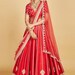 Red Ceremony Lehenga/lehenga/ Luxury Lehenga/ Sabyasachi Lehenga ...