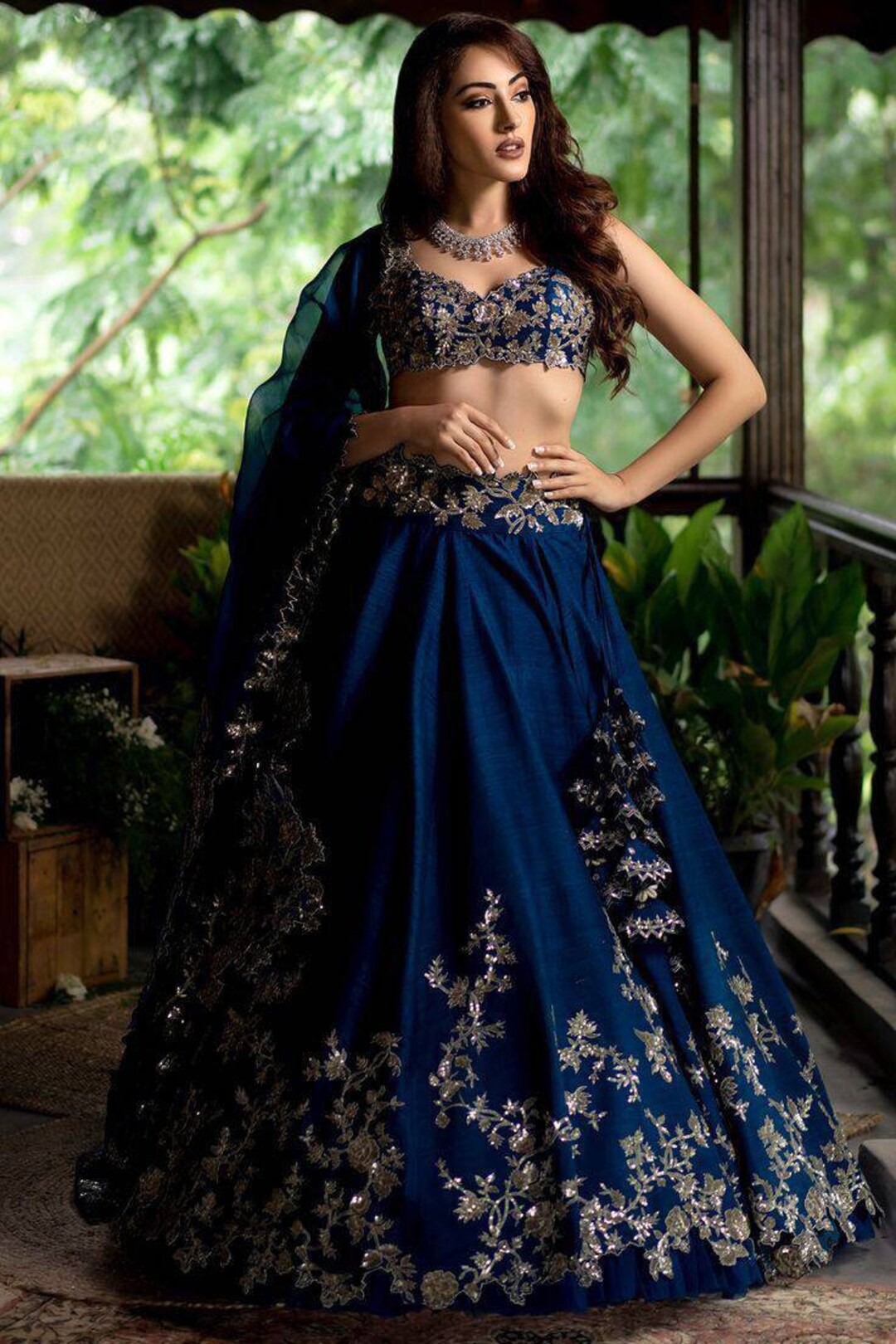 Anusha Reddy Bridal Lehenga/ Bridesmaid Lehenga Choli/ Chaniya Choli ...
