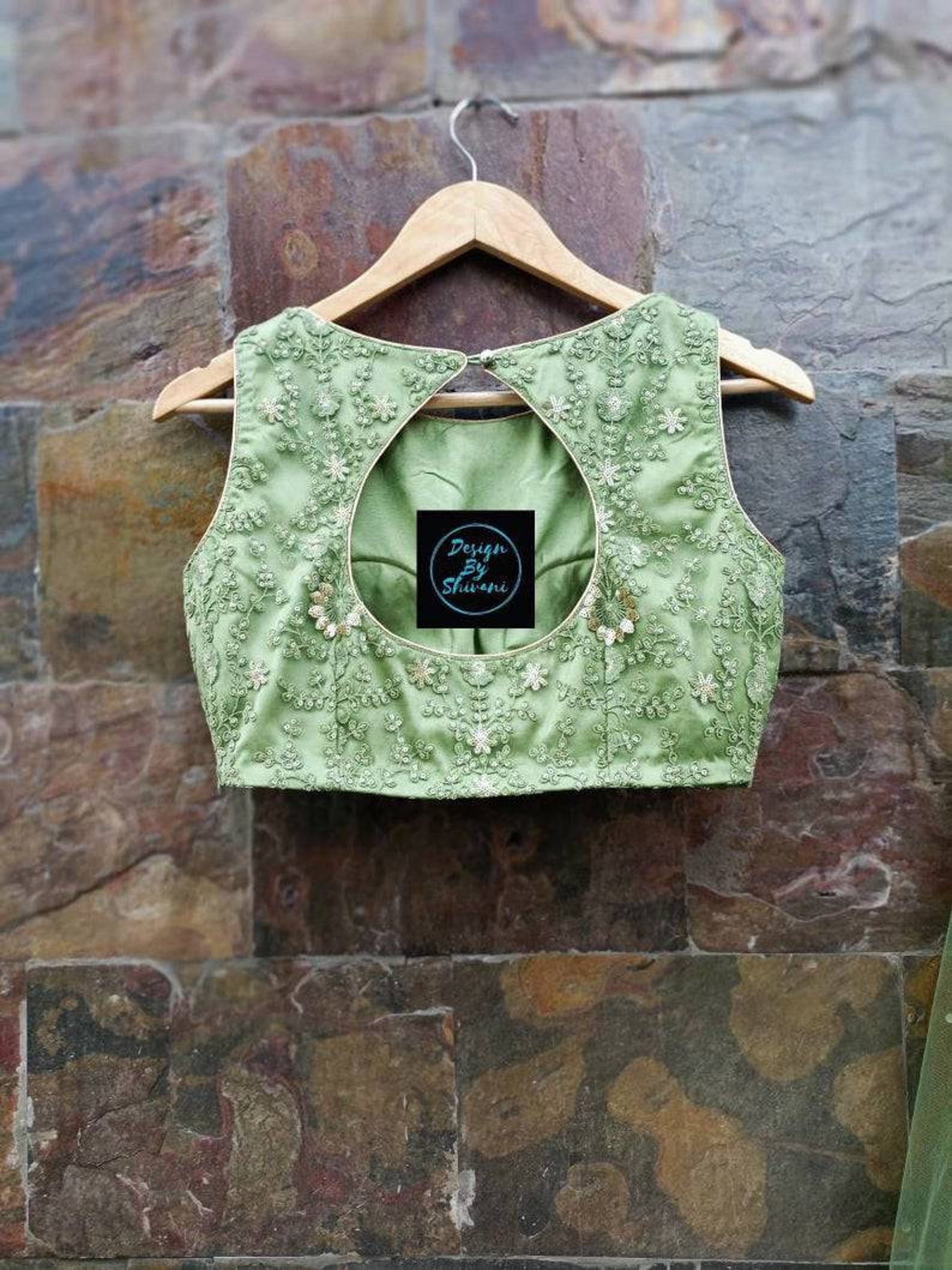 Thread Work Indian Wedding Dresse Lehenga Choli/ Green - Etsy