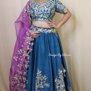 Anusha Reddy Bridal Lehenga/ Bridesmaid Lehenga Choli/ Chaniya Choli ...