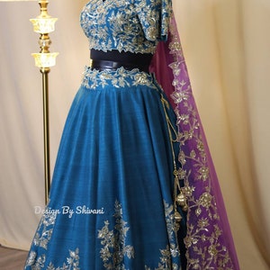 Anusha Reddy Bridal Lehenga/ Bridesmaid Lehenga Choli/ Chaniya Choli ...