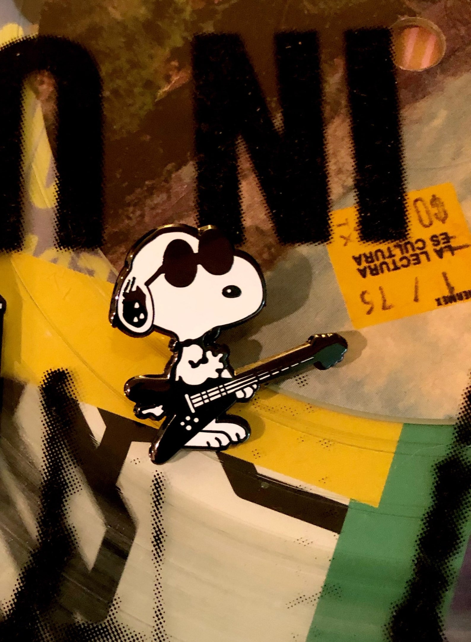 Punk Snoopy Hard Enamel Pins - Etsy