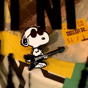 Punk Snoopy Hard Enamel Pins - Etsy