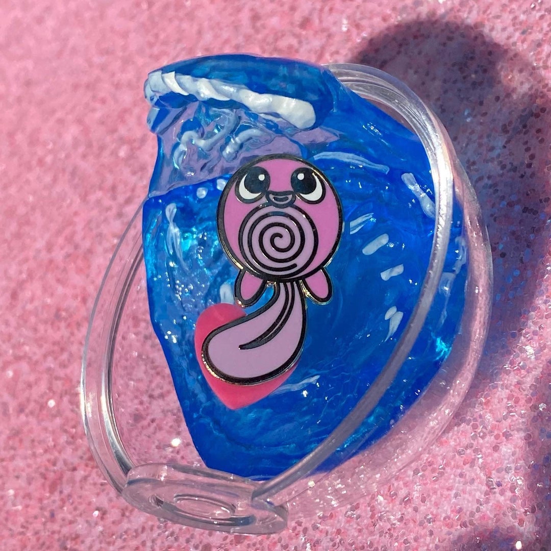 Shiny Poliwag Hard Enamel Pin & Sticker - Etsy