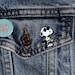 Punk Snoopy Hard Enamel Pins - Etsy
