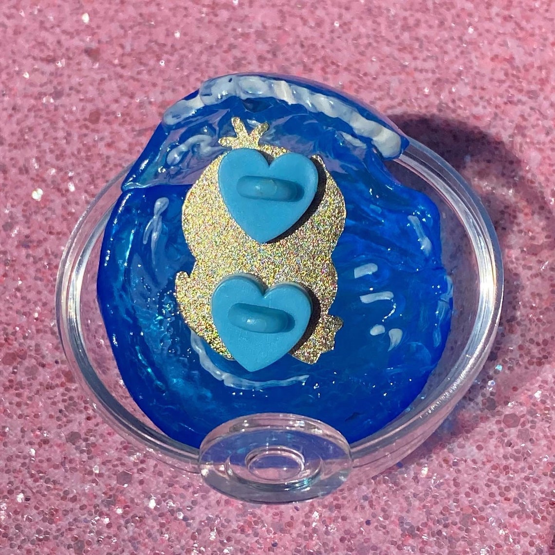 Shiny Psyduck Hard Enamel Pin & Sticker - Etsy