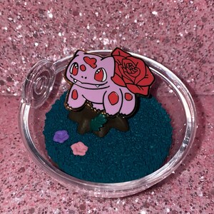 Pink Bulbasaur Hard Enamel Pin & Sticker - Etsy