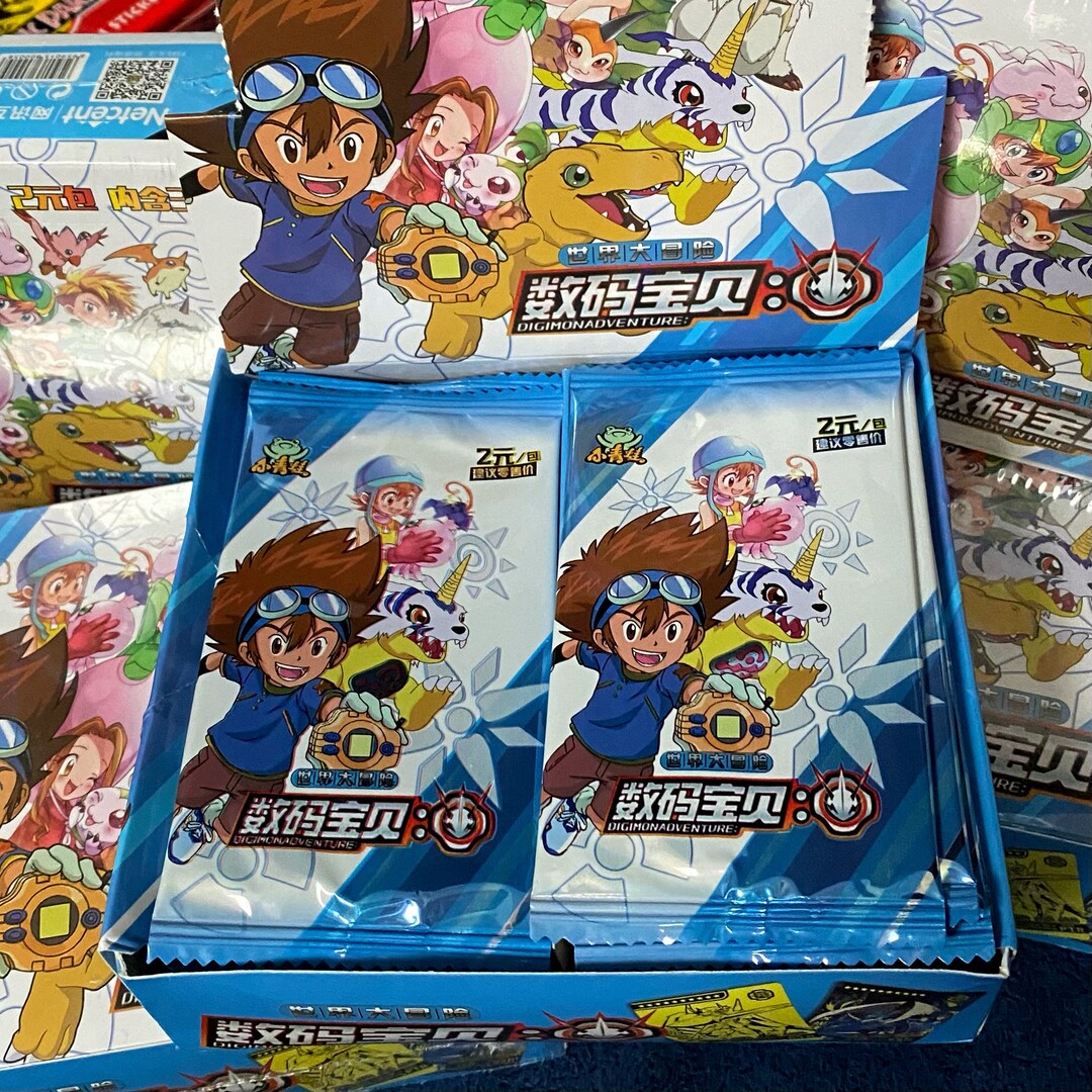 Digimon Trading Cards 90s Anime Japanese Collectibles - Etsy