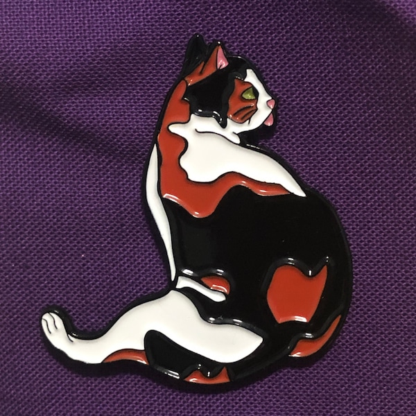 Calico Cat Print - Etsy