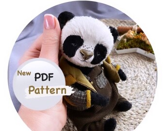 Panda Sewing Pattern | Etsy
