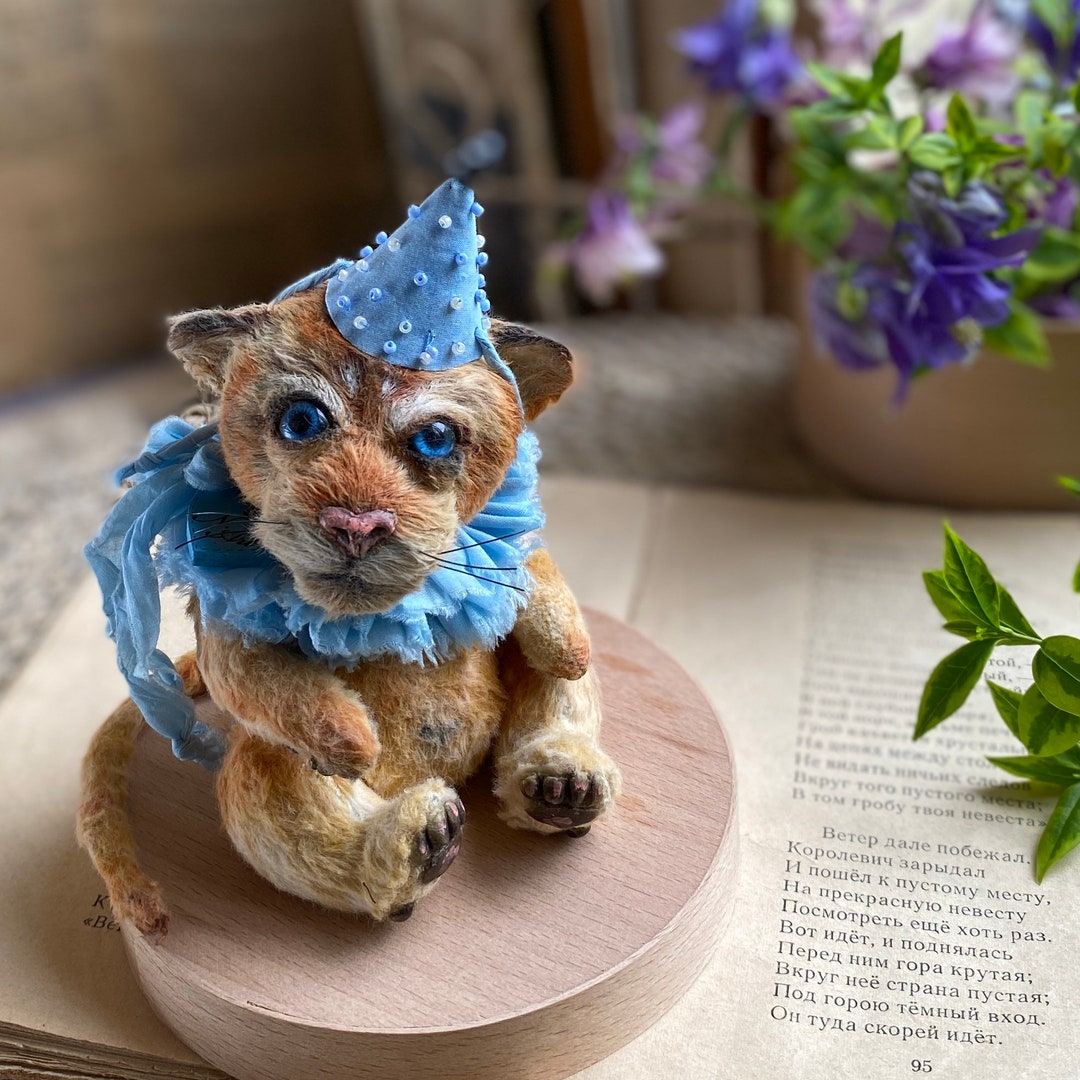 Tiger Plush Toy. Collectible Toy Tiger Symbol of 2022. Artist - Etsy