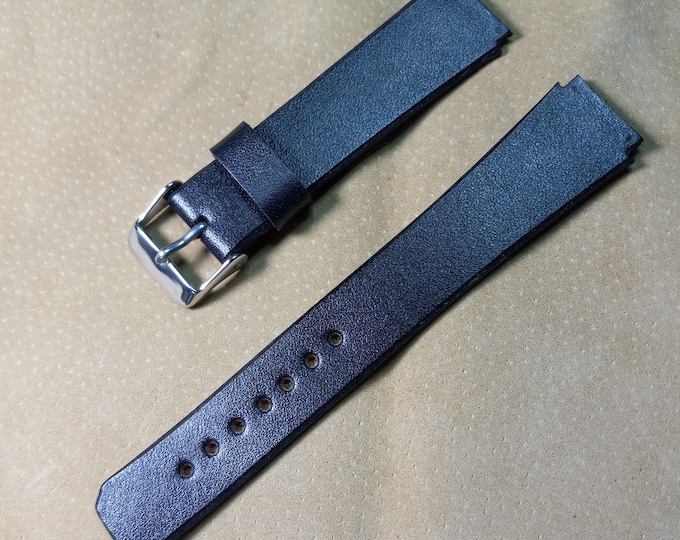 Handmade Veg-tan Leather Watch Band / Strap for Skagen 433 Series ...