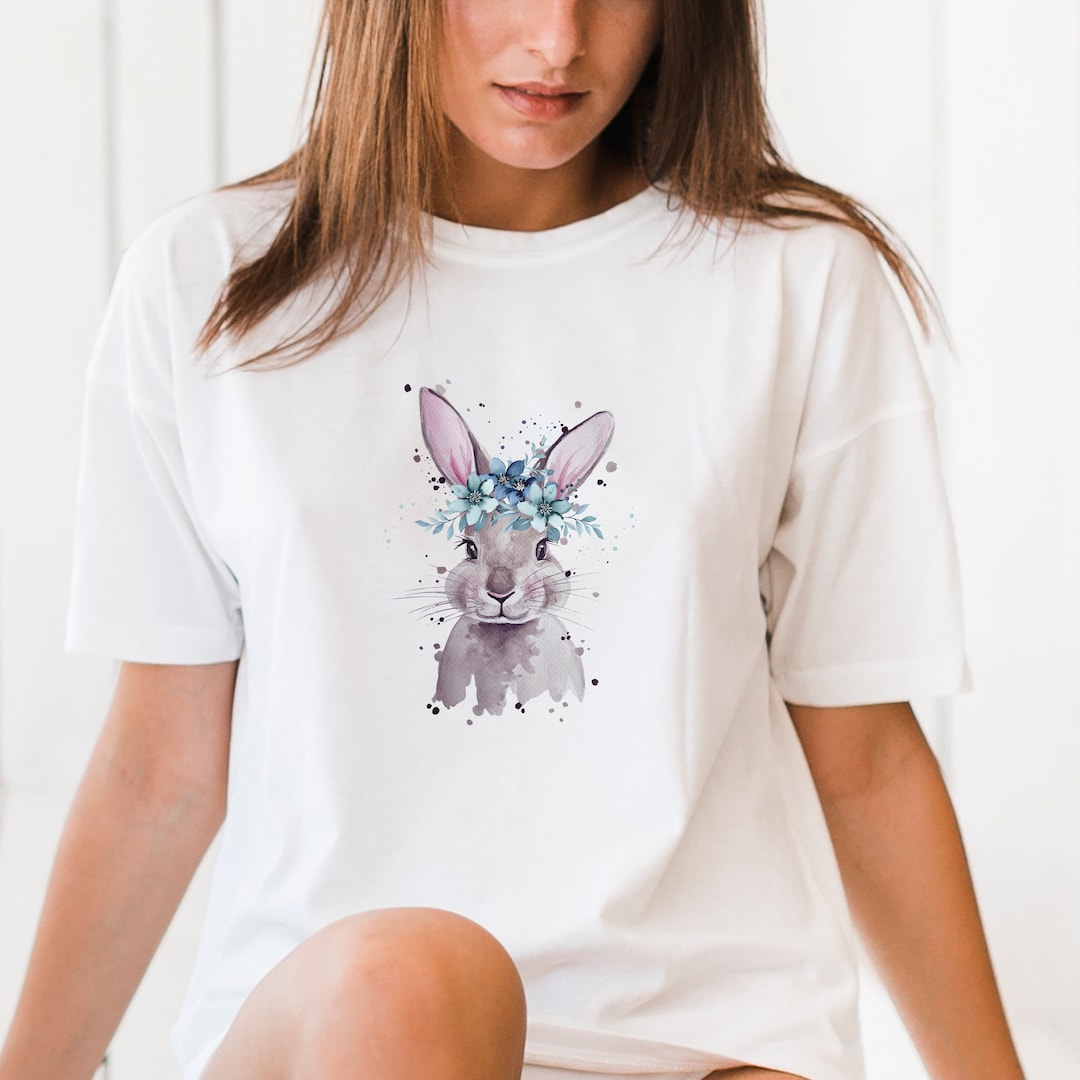 Rabbit Cute T-shirt Bunny Shirt Rabbit Lover Gift Funny Rabbit Costume ...