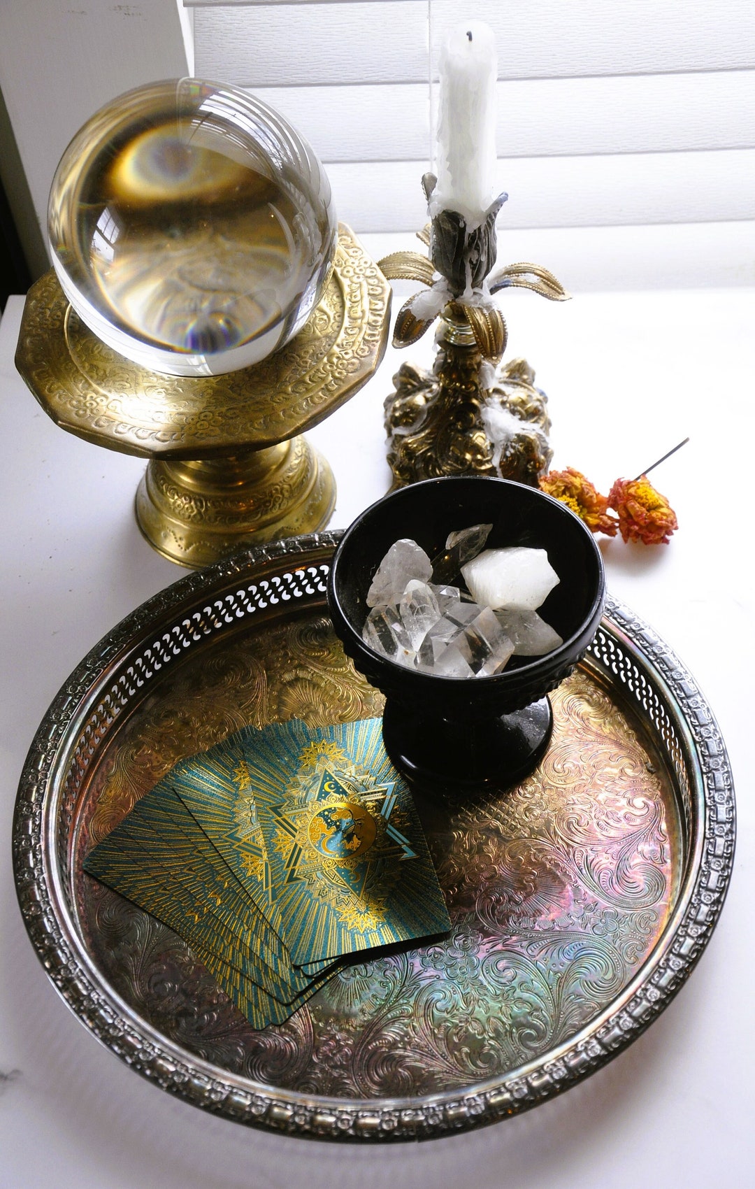 Vintage Witch Old Souls Altar Divining Tray - Etsy