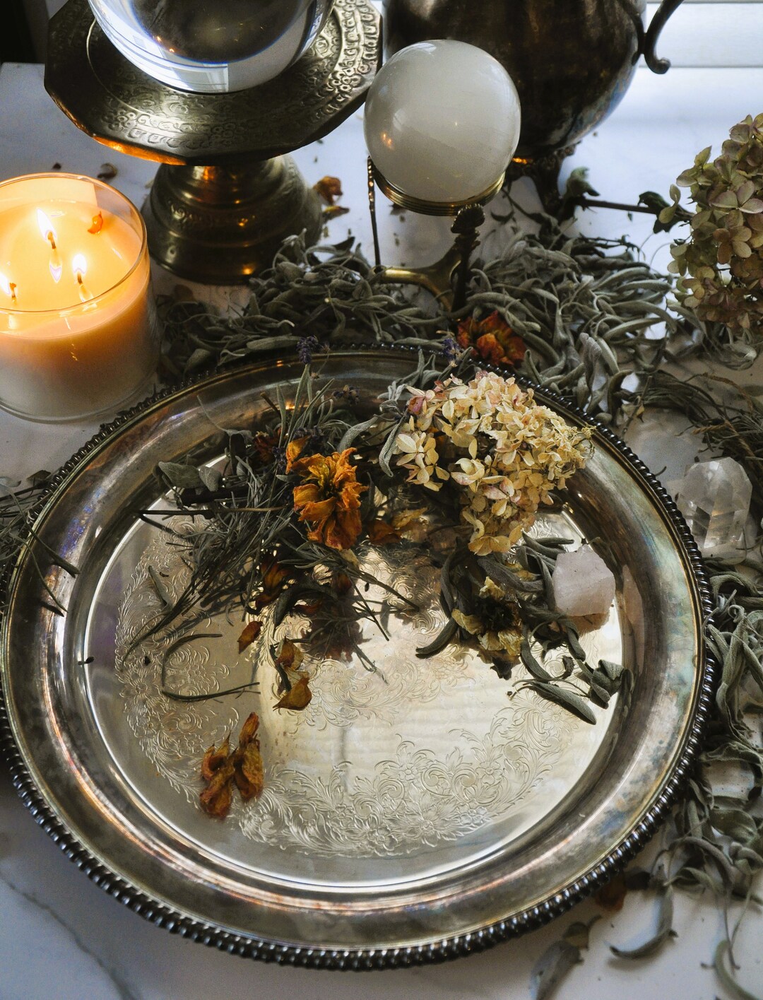 Vintage Witch Sacred Sabbat Altar Tray 13 - Etsy