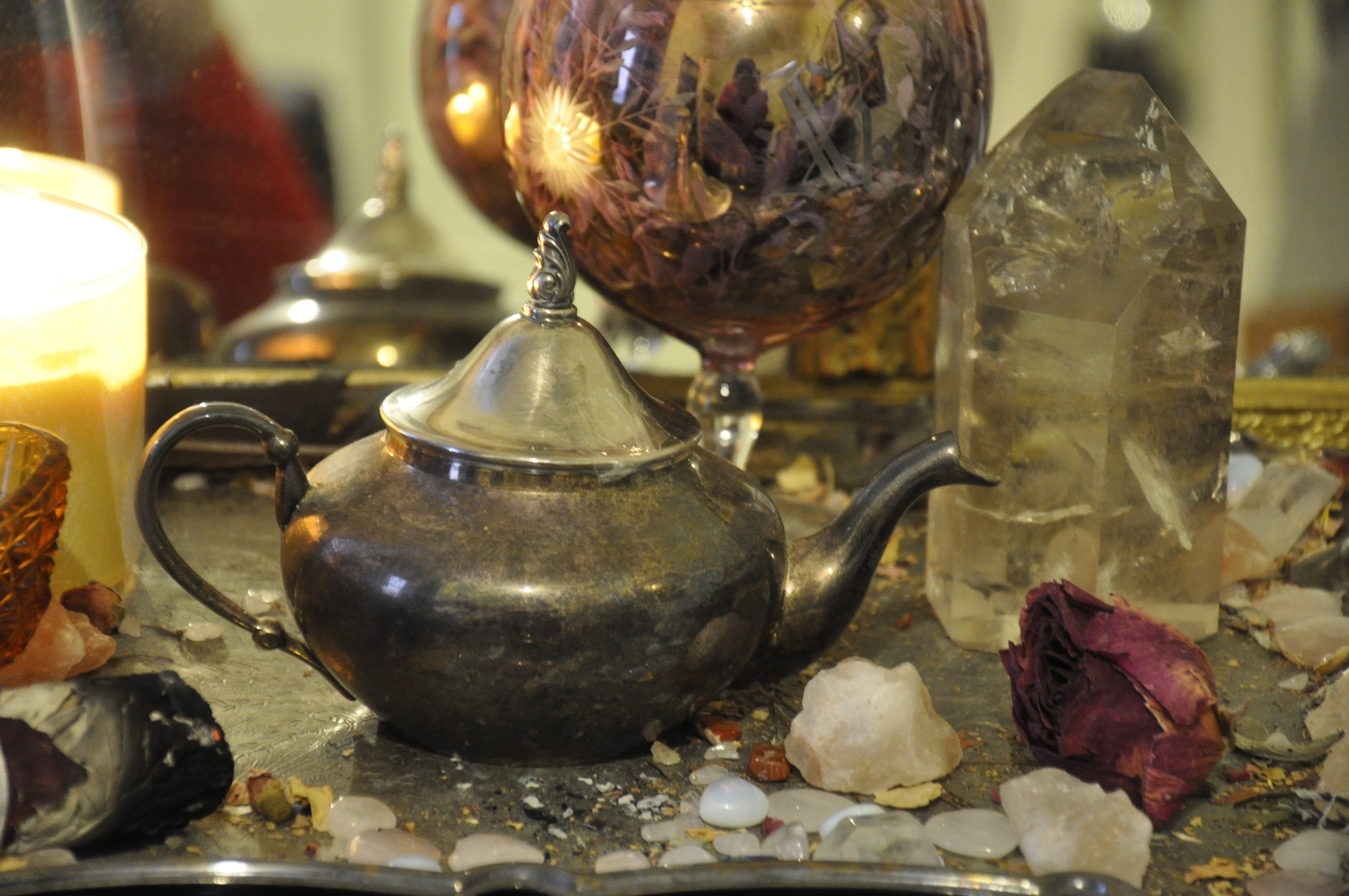 Vintage Witch Sacred Teapot - Etsy