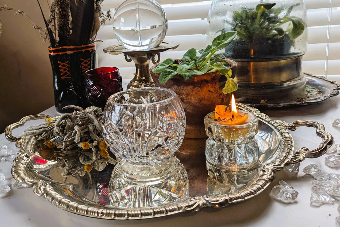 Vintage Witch Soothsayers 16" Altar Tray - Etsy