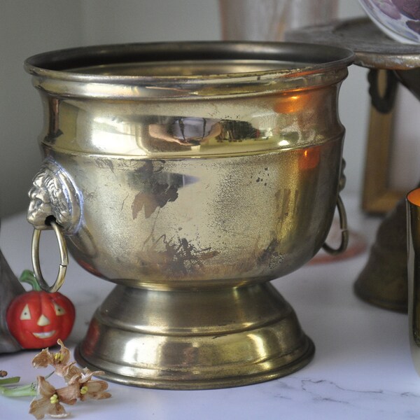Brass Cauldron - Etsy