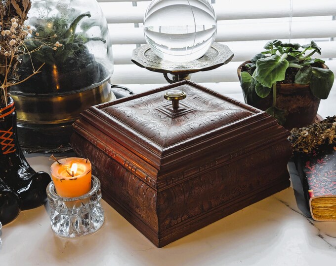 Vintage Witch Sacred Hex Box - Etsy