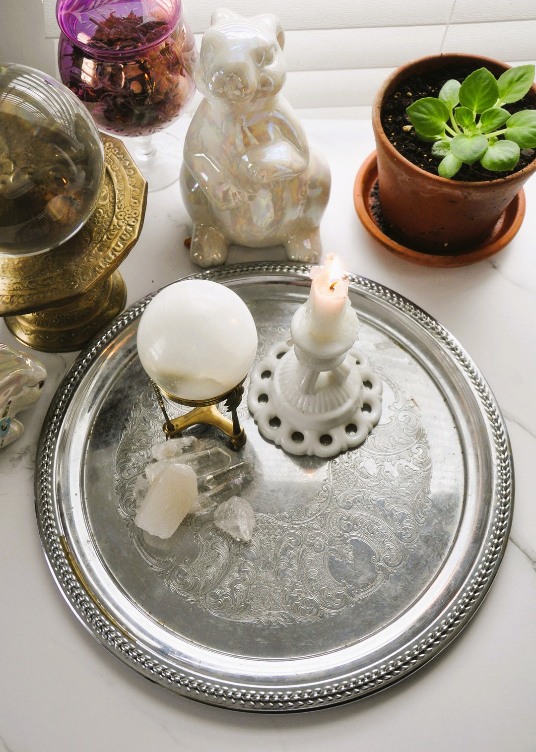 Vintage Witch Ritual Divination Tray - Etsy