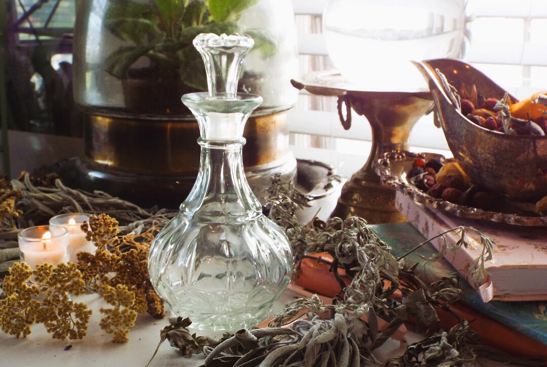 Vintage Witch Sacred Blessings Potion Bottle - Etsy