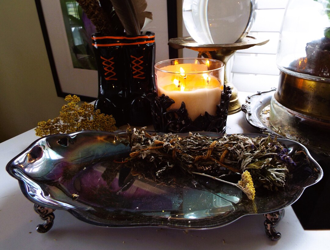 Vintage Dark Moon Altar Tray - Etsy